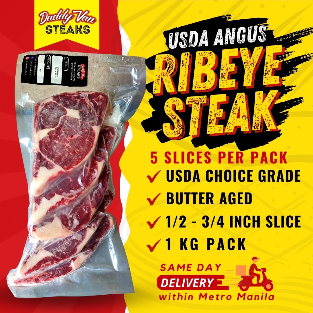 USDA Ribeye Steak – Daddy Van Steaks