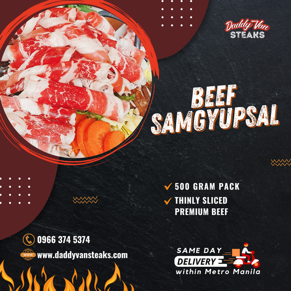 Beef Woo Samgyup – Daddy Van Steaks
