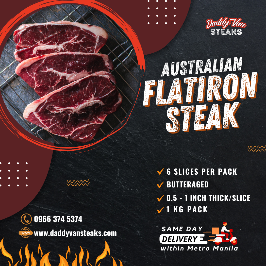 Australian Flatiron Steak – Daddy Van Steaks