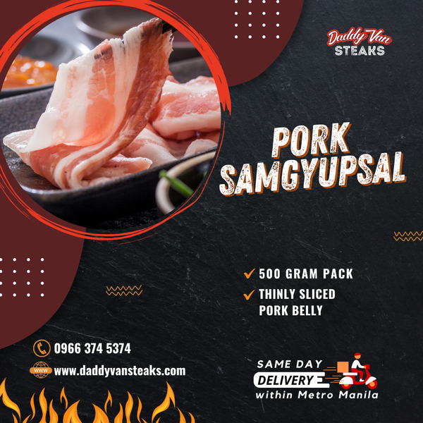 Pork Samgyupsal – Daddy Van Steaks