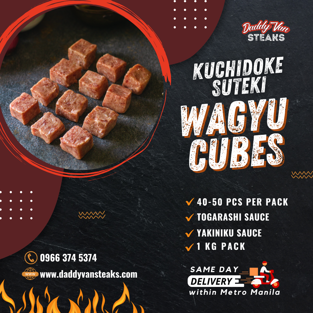 Kuchidoke Suteki Wagyu Cubes – Daddy Van Steaks